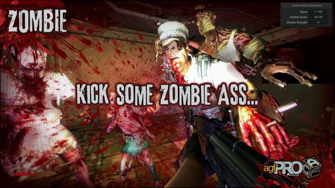 zombie side scroller