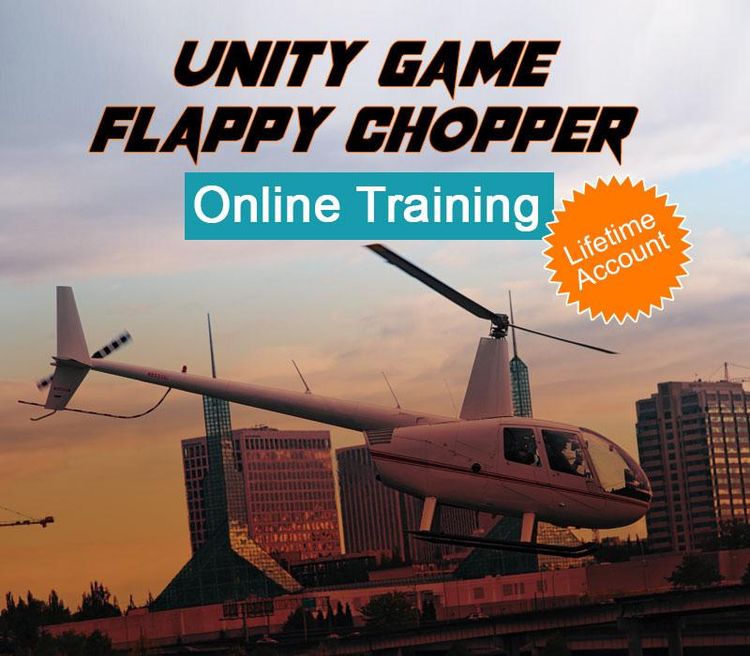 Unity Game – Flappy Chopper Online Training Educba.com Code | Buy cheap on Kinguin.net