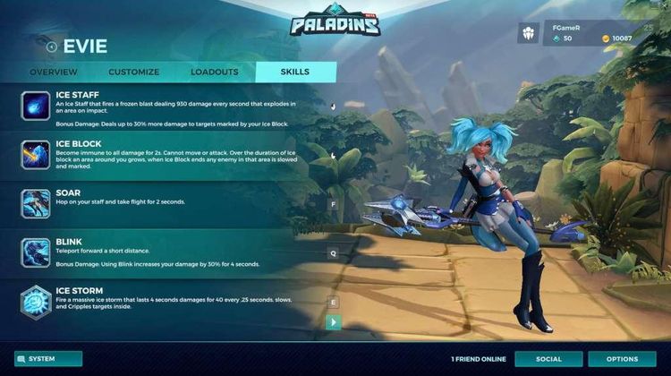 Paladins - Evie Hero + Conjuration Skin Digital Download CD Key | Buy ...