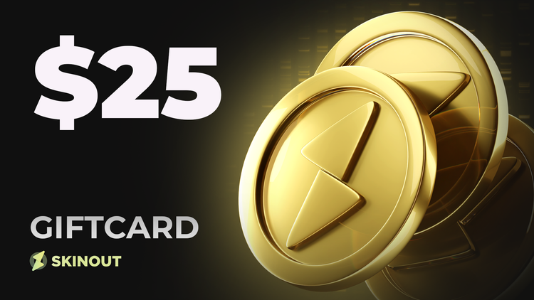 SkinOut.gg $25 Gift Card | Buy cheap on Kinguin.net