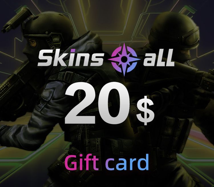 Skinsall.com $20 Gift Card | Buy cheap on Kinguin.net