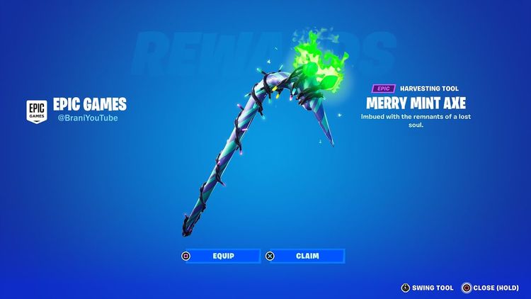 Fortnite - Minty Pickaxe Skin DLC PC Epic Games CD Key | Buy cheap on ...