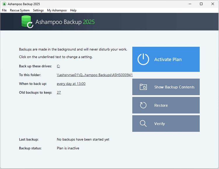 Ashampoo Backup 2025 Key | Buy cheap on Kinguin.net