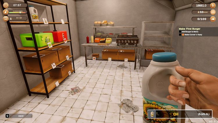 Corner Kitchen Fast Food Simulator PC Steam CD Key | Buy cheap on ...