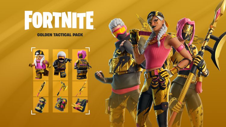 Fortnite - Golden Tactical Pack EU XBOX One / Xbox Series X|S CD Key ...