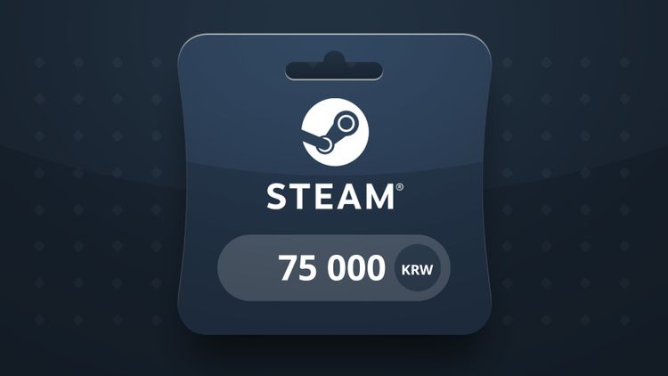 Steam Wallet Card 75000 KRW KR Activation Code | Buy cheap on Kinguin.net