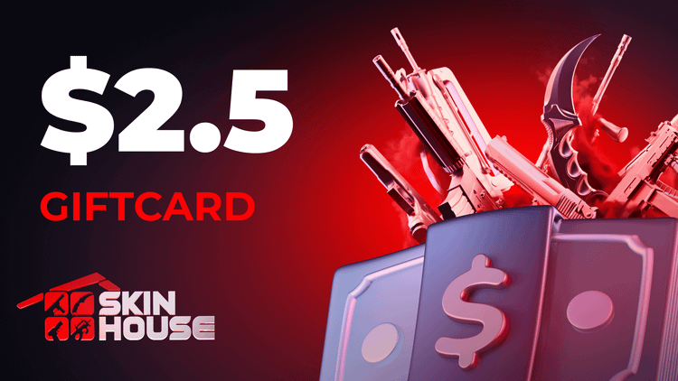 SkinHouse.gg $2.5 Gift Card | Buy cheap on Kinguin.net