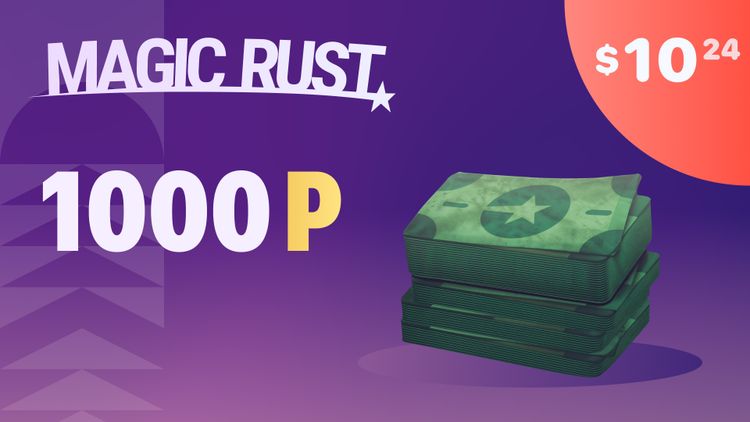 Magic Rust 1000 RUB Gift Card | Buy cheap on Kinguin.net