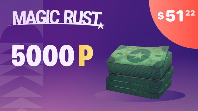 Magic Rust 5000 RUB Gift Card | Buy cheap on Kinguin.net