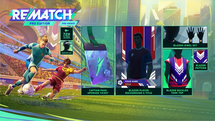 REMATCH Pro Edition PRE-ORDER CO XBOX One / Xbox Series X|S / PC CD Key ...
