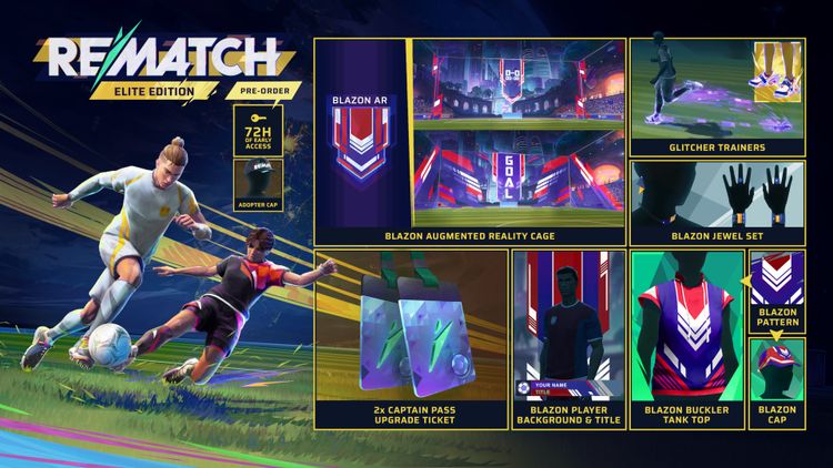 REMATCH Elite Edition PRE-ORDER RoW PC Steam CD Key | Buy cheap on ...