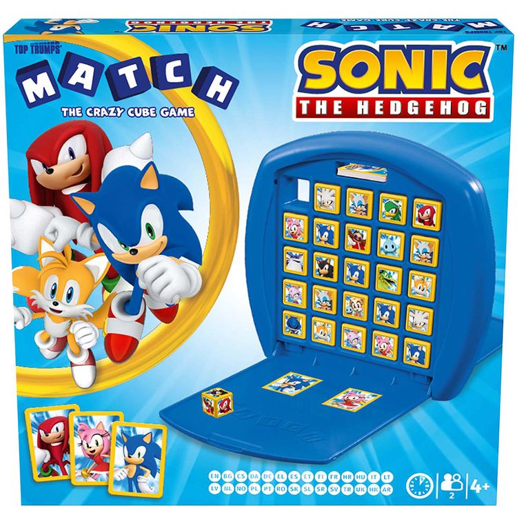 Winning Moves Sonic the Hedgehog - Top Trumps Match Board Game EU ...