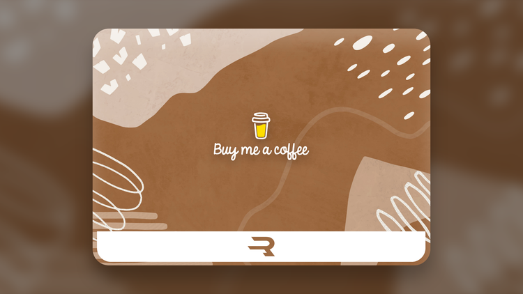 Rewarble Buy Me a Coffee USD 100 Gift Card | Buy cheap on Kinguin.net