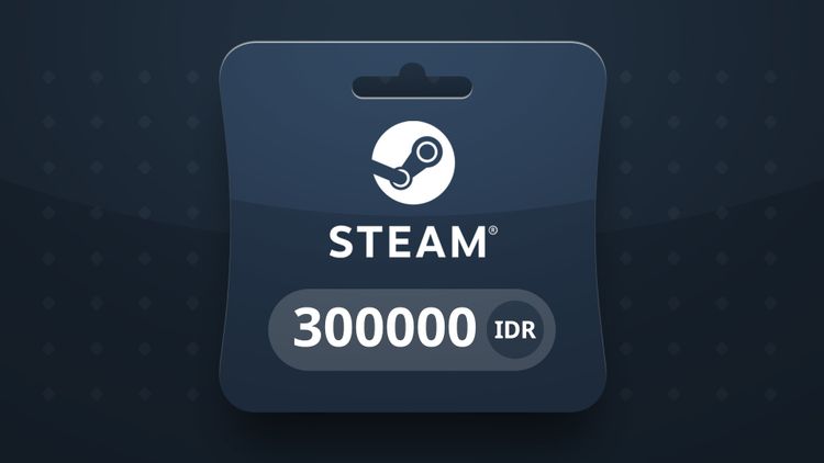 Steam Wallet IDR 300000 Gift Card ID | Buy cheap on Kinguin.net