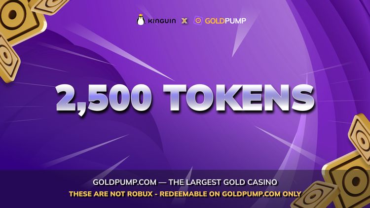 GOLDPUMP 2,500 Tokens | Buy cheap on Kinguin.net