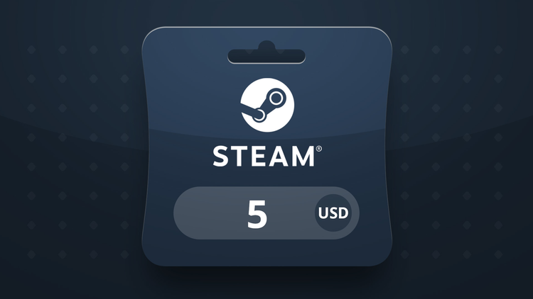 Steam Wallet USD 5 Gift Card PA | Buy cheap on Kinguin.net