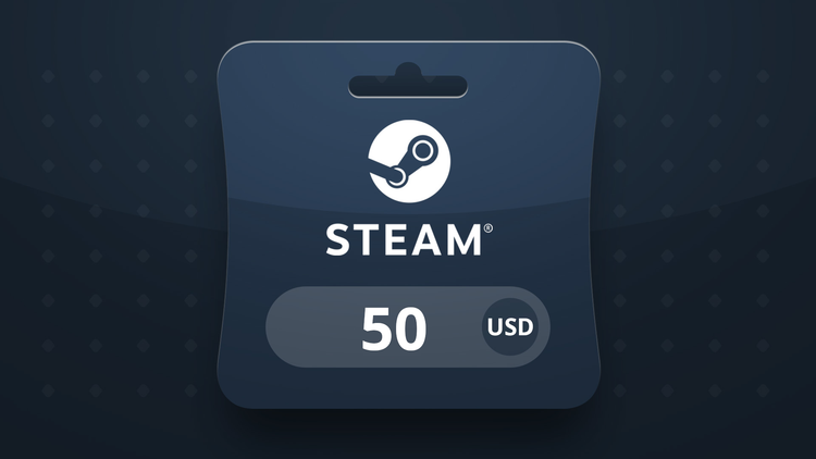 Steam Wallet USD 50 Gift Card SR | Buy cheap on Kinguin.net