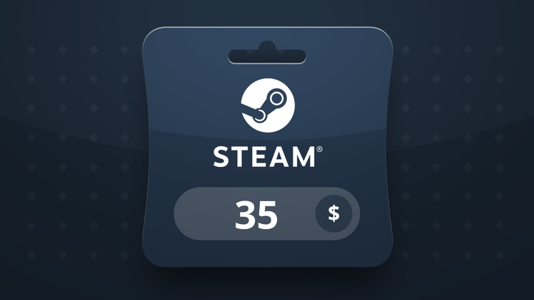 Steam Wallet USD 35 Gift Card OM | Buy cheap on Kinguin.net