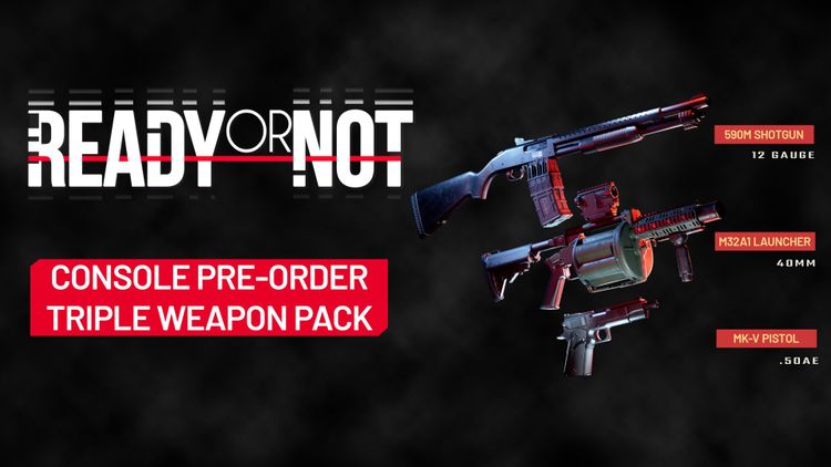 Ready or Not - TRIPLE WEAPON PACK DLC EU PS5 CD Key | Buy cheap on ...
