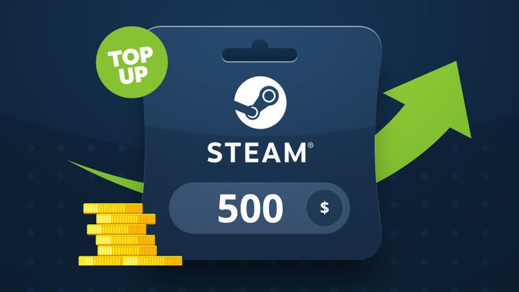 Steam USD 500 Top Up CIS | Buy cheap on Kinguin.net