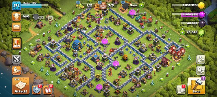 Clash Of Clans (Global) Accounts > Hall LvL 12 > King LvL 50+ > Queen Lvl 60+ > Warden LvL 40 ...