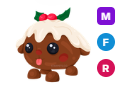 Adopt Me Items > Pet > Ultra-Rare > Christmas Pudding Pup > MFR | Buy ...