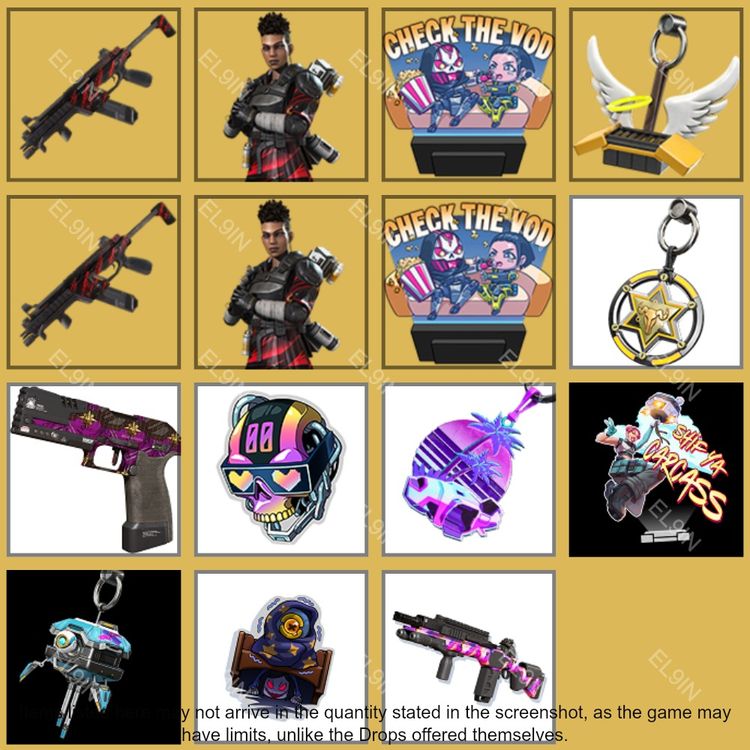 Apex Legends Items > PC > Twitch Drop > Winter's Haunt Drops • Apex ...