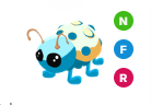 Adopt Me Items > Pet > Legendary > Diamond Ladybug > NFR | Buy cheap on ...