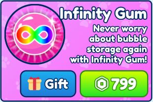 Bubble Gum Simulator Items > Others > Infinity Gum | Buy cheap on ...