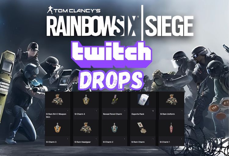 Tom Clancy's Rainbow Six Siege Items > Global > Twitch Drops > R6 Siege ...
