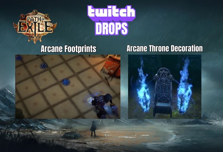 Path of Exile Items > [PC] Standard, [PC] Hardcore > Twitch Drops > Arcane Footprints Effect ...