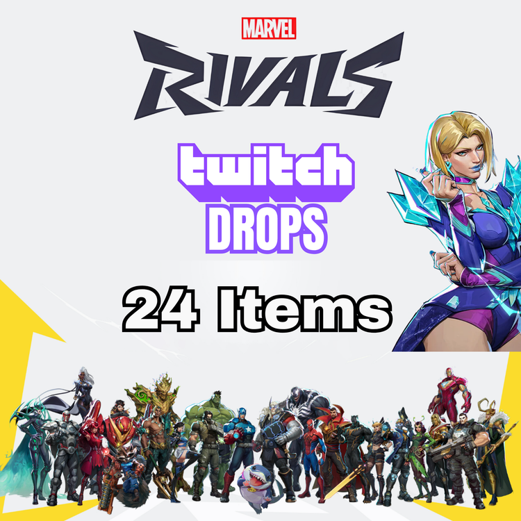 Marvel Rivals Items > Asia > Twitch Drop > [All Platforms & Servers] 24 ...