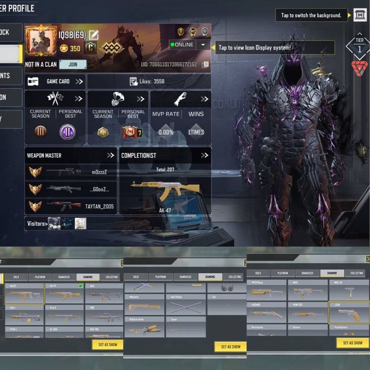 Call of Duty Mobile Accounts > Android & IOS > Others > CODM71 // 5 ...