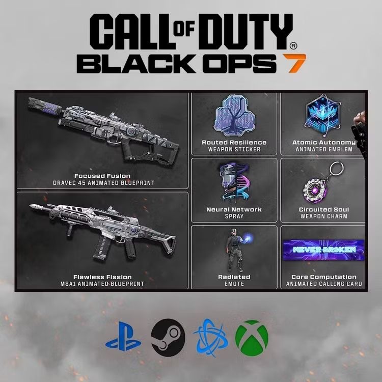 Call of Duty: Black Ops 7 Items > All Platforms > Packs > Call of Duty Black Ops 7 BO7 (2025 ...