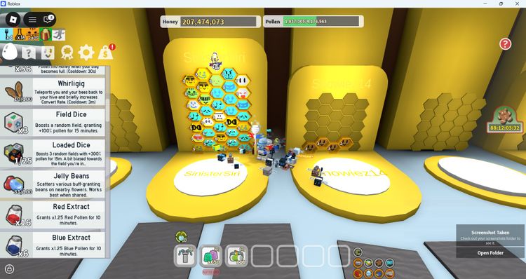 Roblox Accounts > Others > RBL3725 Account with 35 Bees, High Materials ...