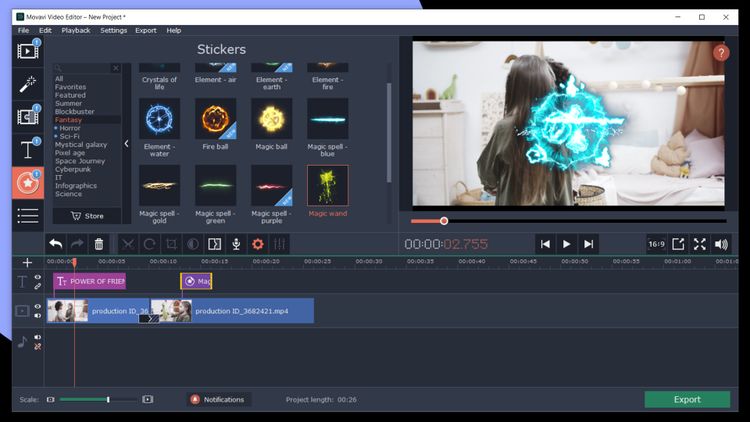 Movavi Video Editor Plus 2020 - Cinematic Set Effects DLC Steam CD Key ...