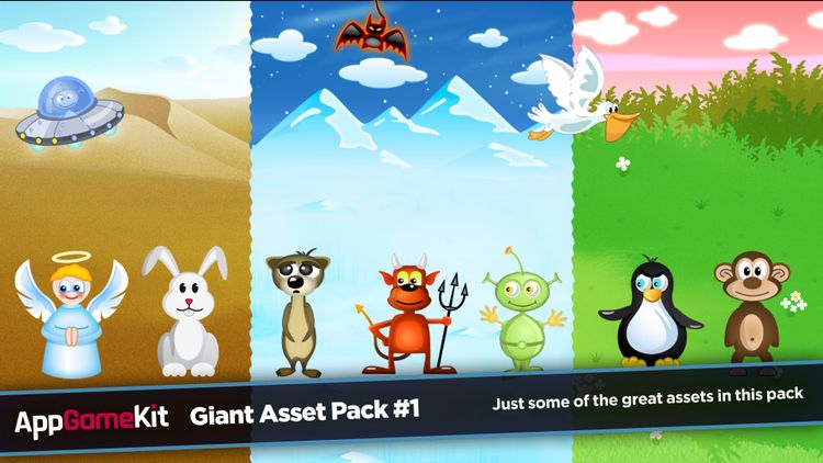 AppGameKit Classic - Giant Asset Pack 1 DLC EU Steam CD Key | Buy cheap on Kinguin.net
