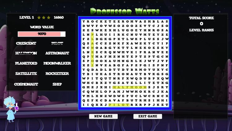 Professor Watts Word Search: Space Voyage PC Steam CD Key | Buy cheap ...