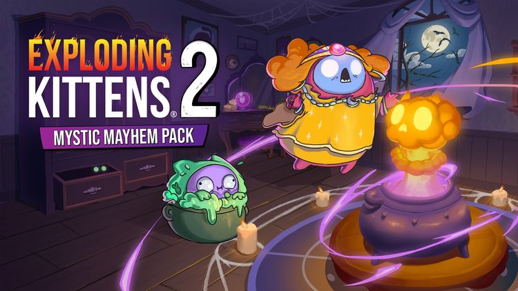 Exploding Kittens 2 - Mystic Mayhem Pack DLC PC Steam CD Key | Buy ...