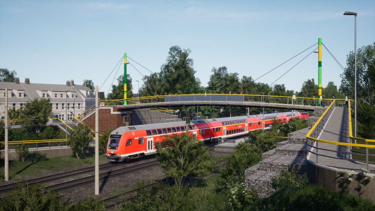Train Sim World 4 Compatible: Hauptstrecke Hamburg - Lübeck Route Add ...