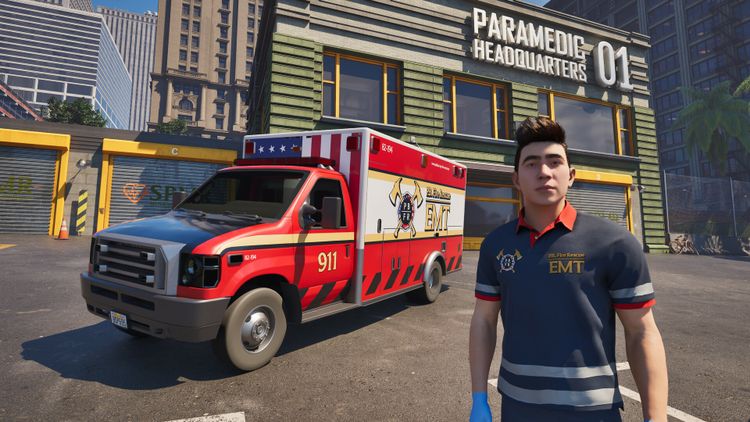 Ambulance Life: A Paramedic Simulator - Fire Department Cosmetic Pack ...