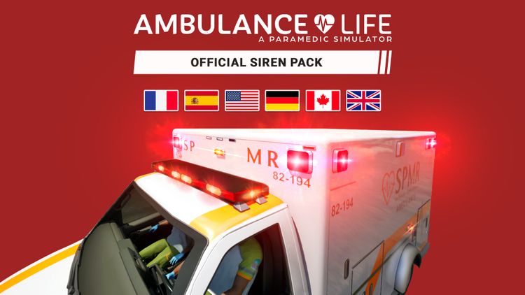 Ambulance Life: A Paramedic Simulator - Official Siren Pack DLC PC ...