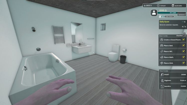 Hotel Owner Simulator PC Steam CD Key | Buy cheap on Kinguin.net