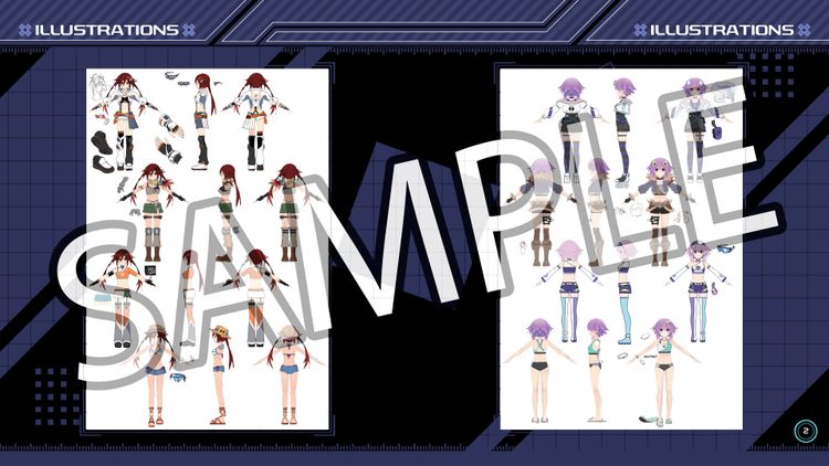 Neptunia Riders VS Dogoos - Digital Art Book + Wallpaper DLC PC Steam ...