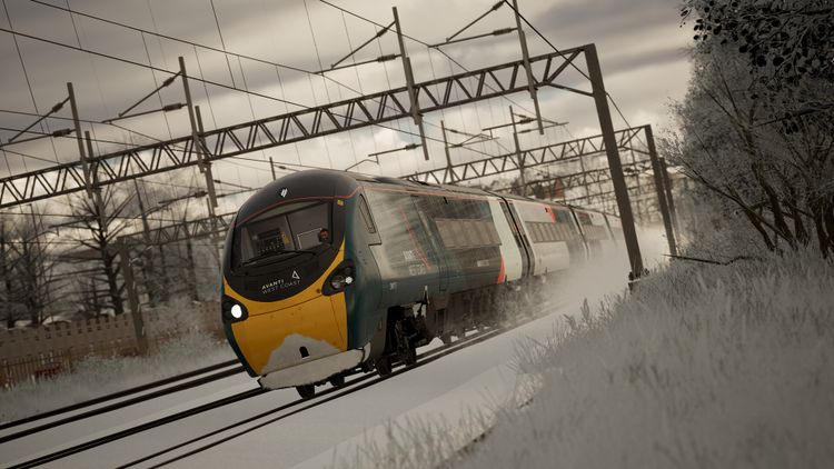 Train Sim World 6 - Avanti West Coast BR Class 390 Pendolino EMU DLC EU ...