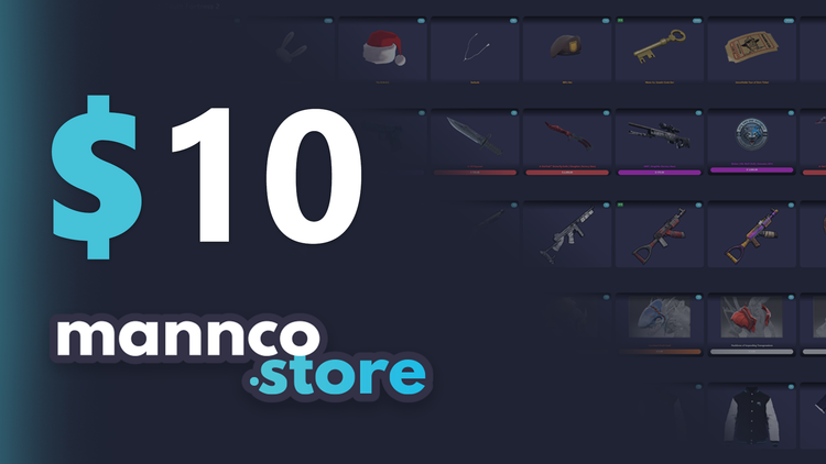 Mannco.store $10 Gift Card | Buy cheap on Kinguin.net