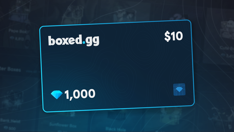 Boxed.gg Gift Card - 1000 Gems | Buy cheap on Kinguin.net