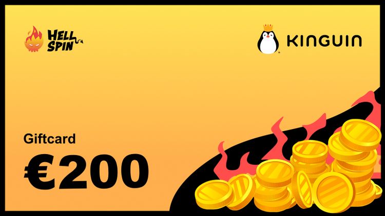 Hell Spin €200 Gift Card | Buy cheap on Kinguin.net