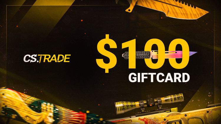 CS.TRADE $100 Gift Card | Buy cheap on Kinguin.net