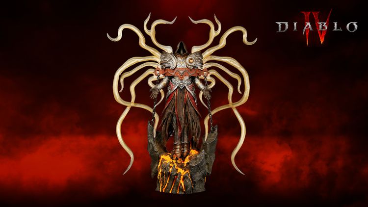 Diablo IV - Inarius Premium Statue Scale 1/6 EU Prismyx Voucher | Buy ...